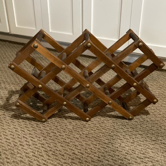 gail craft | Dining | Vintage Gail Craft Quality Woodwork Expandable ...
